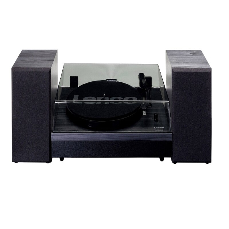 Lenco Πικάπ με Ηχεία LS-300 Black - Techolic