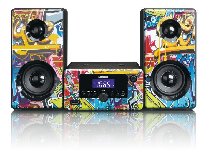 LENCO SOUND SYSTEM MC-020 TAGS Micro Hi-Fi Stock House - Techolic