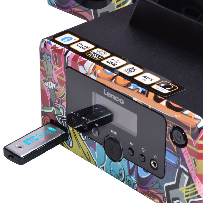 LENCO SOUND SYSTEM MC-020 TAGS Micro Hi-Fi Stock House - Techolic